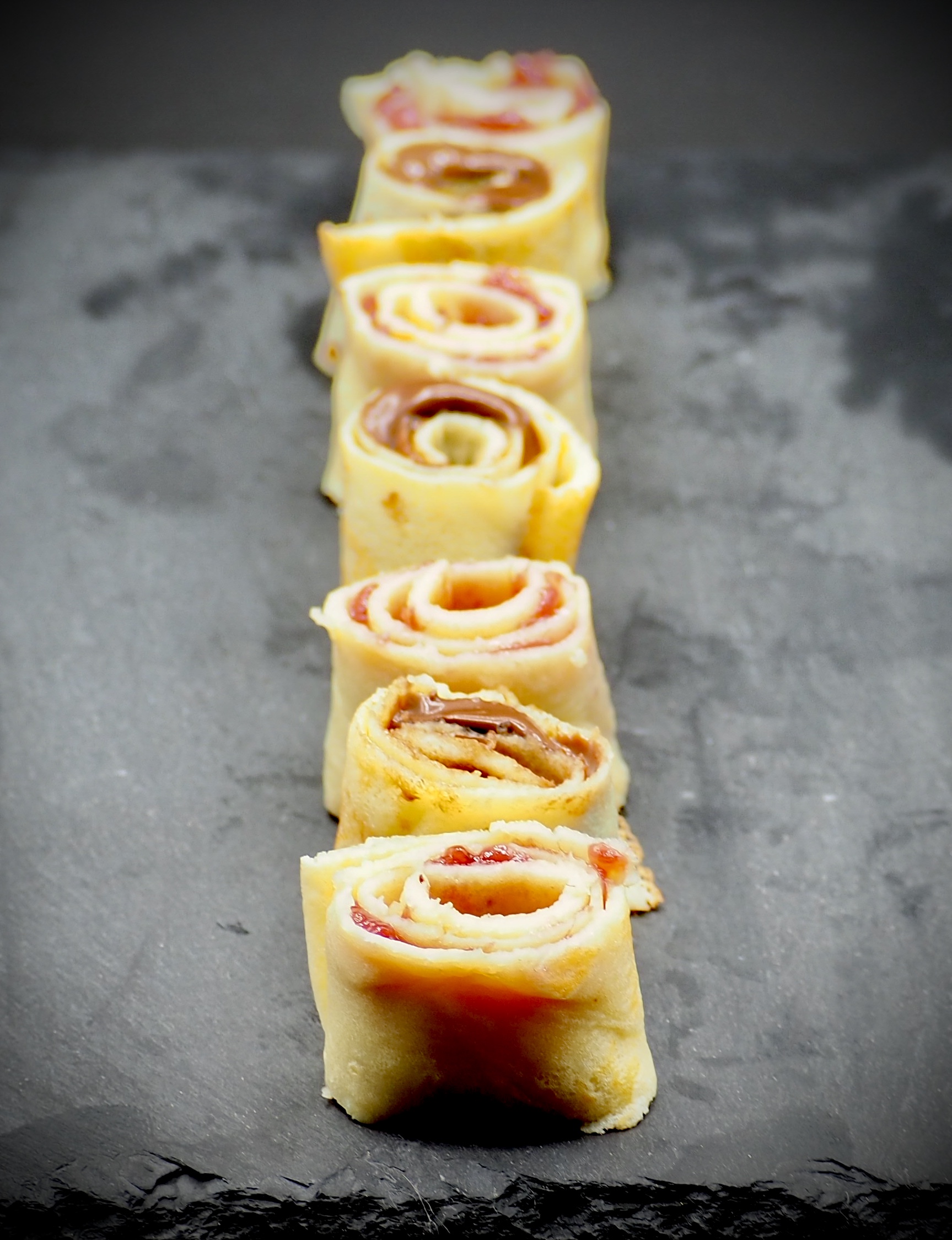 Easy Authentic French Dessert Crêpes with Jam or Chocolate – Cut 2 the ...